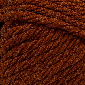 Lion Brand Yarn Hometown Yarn, Bulky Yarn, Yarn for Knitting and Crocheting, 2-Pack, Stowe Sugar Maple