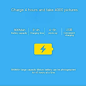 LKYBOA Children Digital Camera,Fun Camera, Rechargeable Child Mini Cartoon 1080P HD Video Recorder, Portable (Color : B)