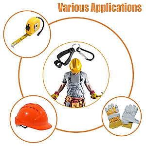 WerkWeit 12 Pack Glove Clips Glove Grabber Clip Holder Work Safety Clip Glove Keeper Glove Hanging Buckle Accessories