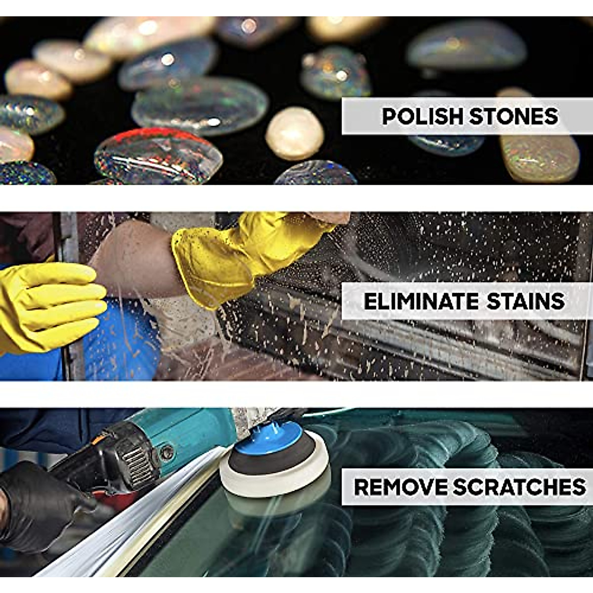 Premium Cerium Oxide, Optical Grade for Scuff, Marks and scratchs in Glass and Mirrors