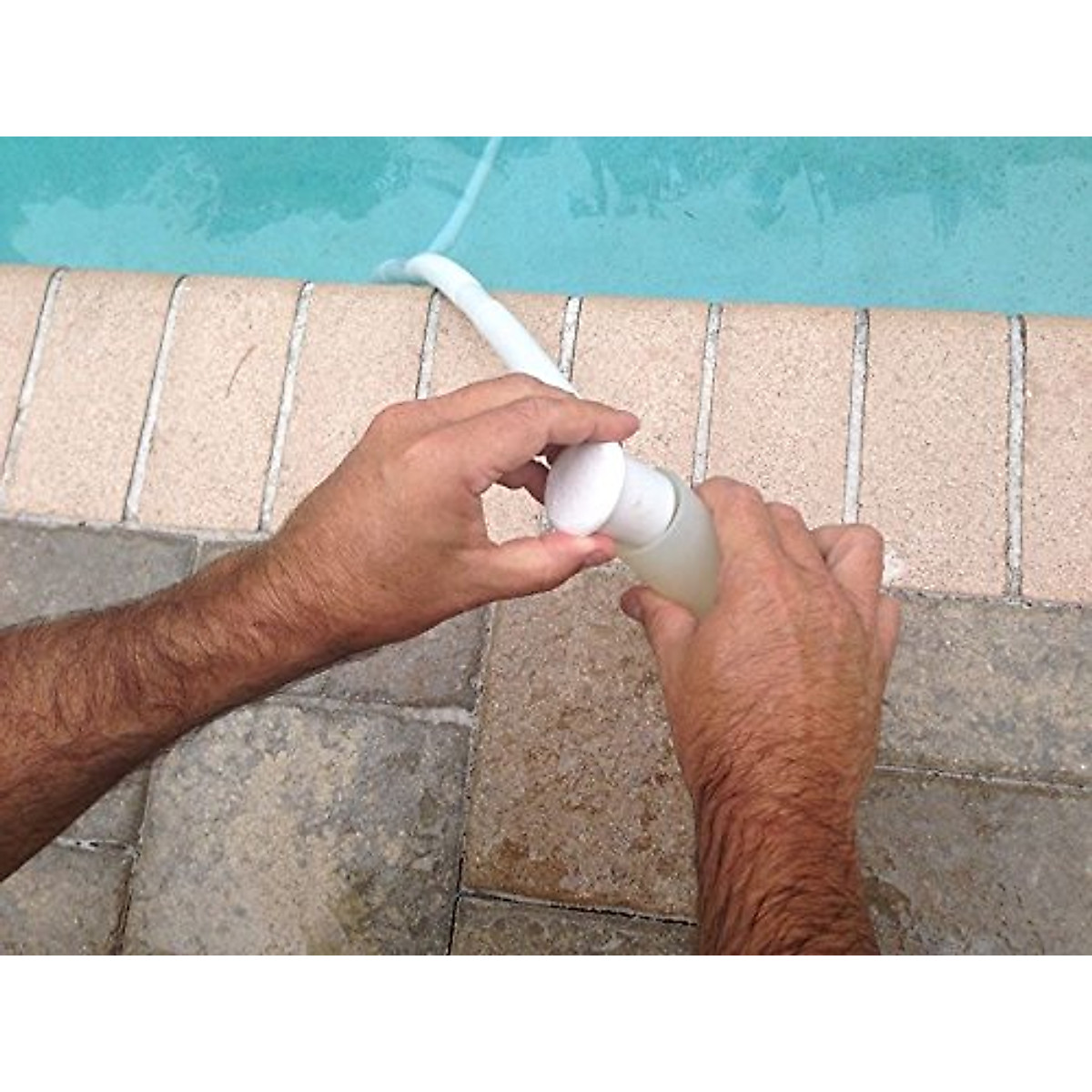 SkimmerMotion Cap Plug for Direct Connection to The Suction Port - The Automatic Pool Skimmer - Connect Direct in Your Pool Vacuum line
