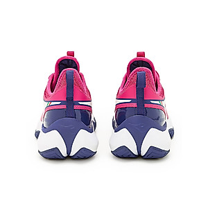 Diadora Women's Finale All Ground Tennis Shoe (Pink Yarrow/White/Blueprint, 7.5)