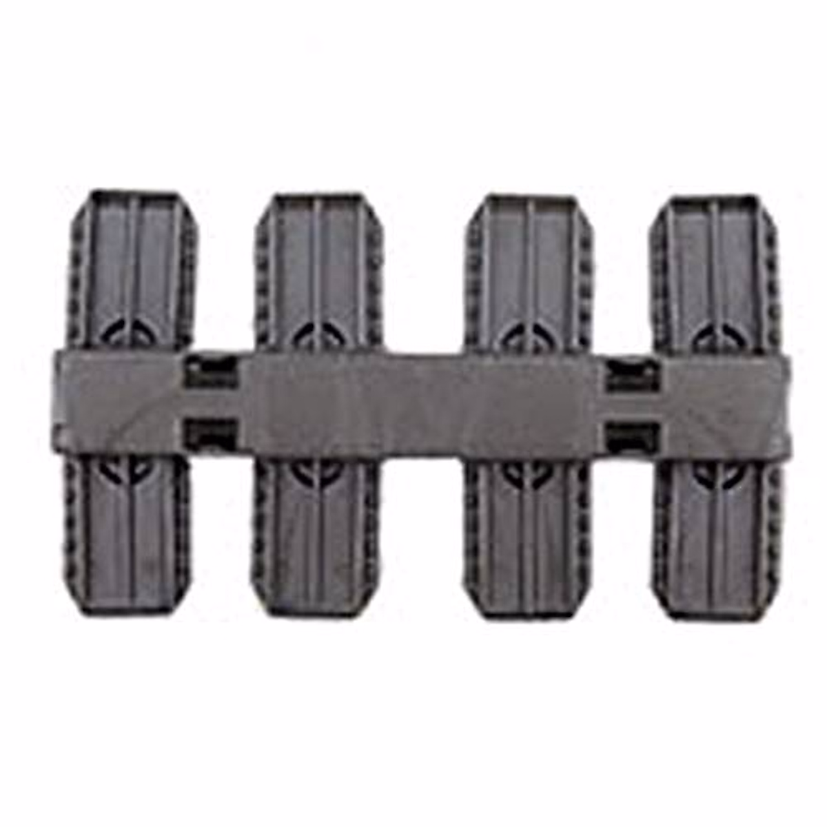 Hot Wheels Replacement Parts Playset FTH77 - Track Builder System Race Crate Die-Cast Car Track ~ Replacement Gray 4 Part Track Connector