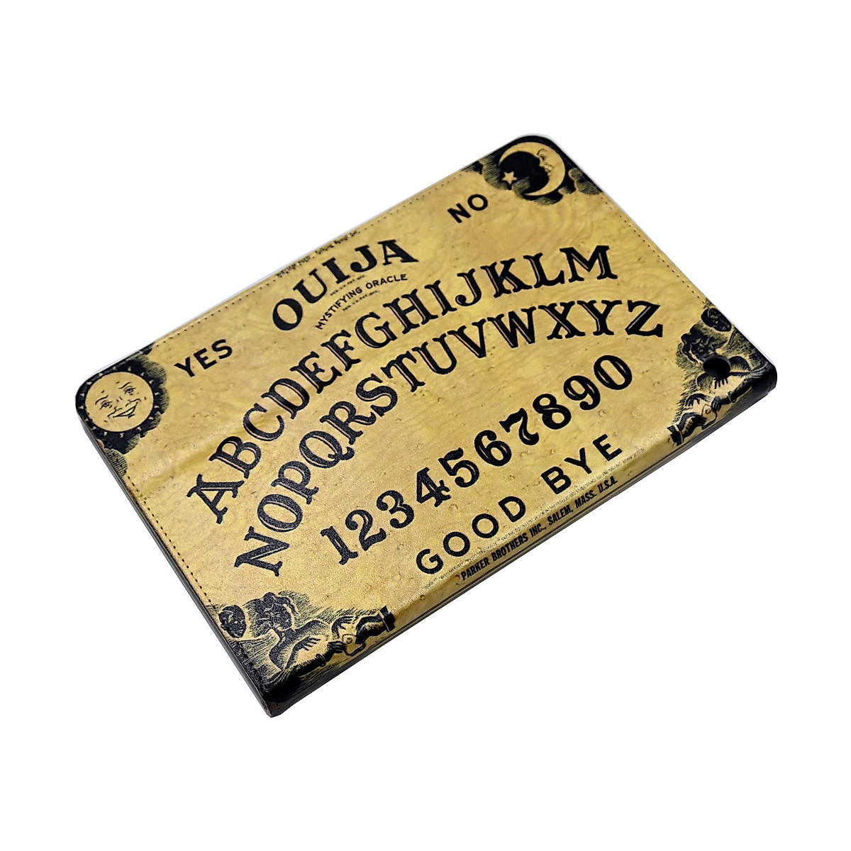 TPACC Case for Amazon Fire HD 8 Tablet & Fire HD 8 Plus (12th/10th Generation, 2020/2022), Slim PU Leather Protective Case Folding Stand Shell Soft TPU Cover, Ouija Board Spooky