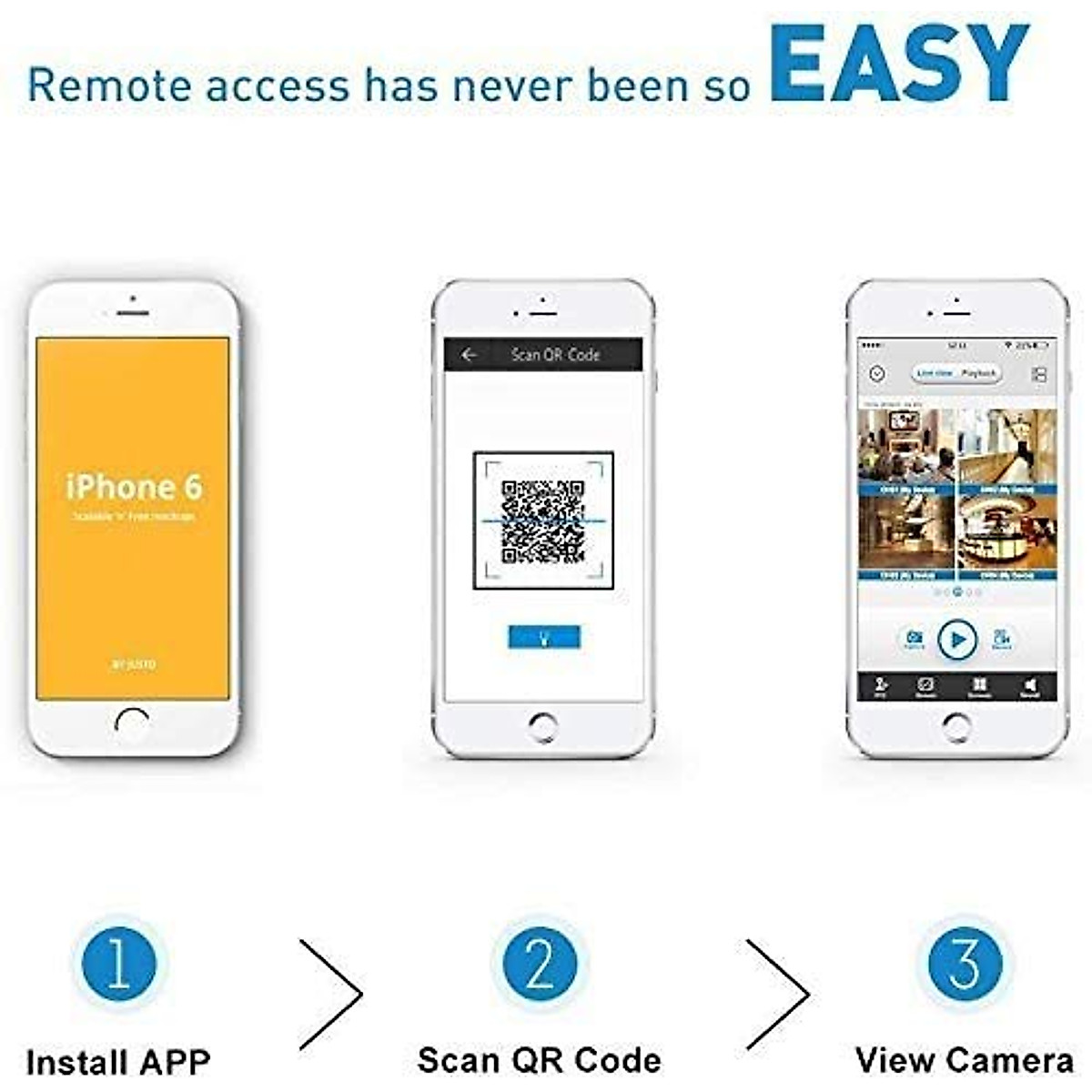 HDView Facial Recognition 16 Channel 4K NVR, 16 PoE Ports, NDAA Compliant, Smart Intelligent Analytics, 16 Channel Audio, Up to 8MP IP Camera, Smart Search