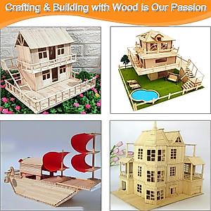 Yaliuliu 10PCS Dowel Rods Wood Dowels, 1/2 x 12 Inch Round Wooden Sticks for Craft, Macrame Dowel, Unfinished Solid Wood Sticks for Arts and DIYers