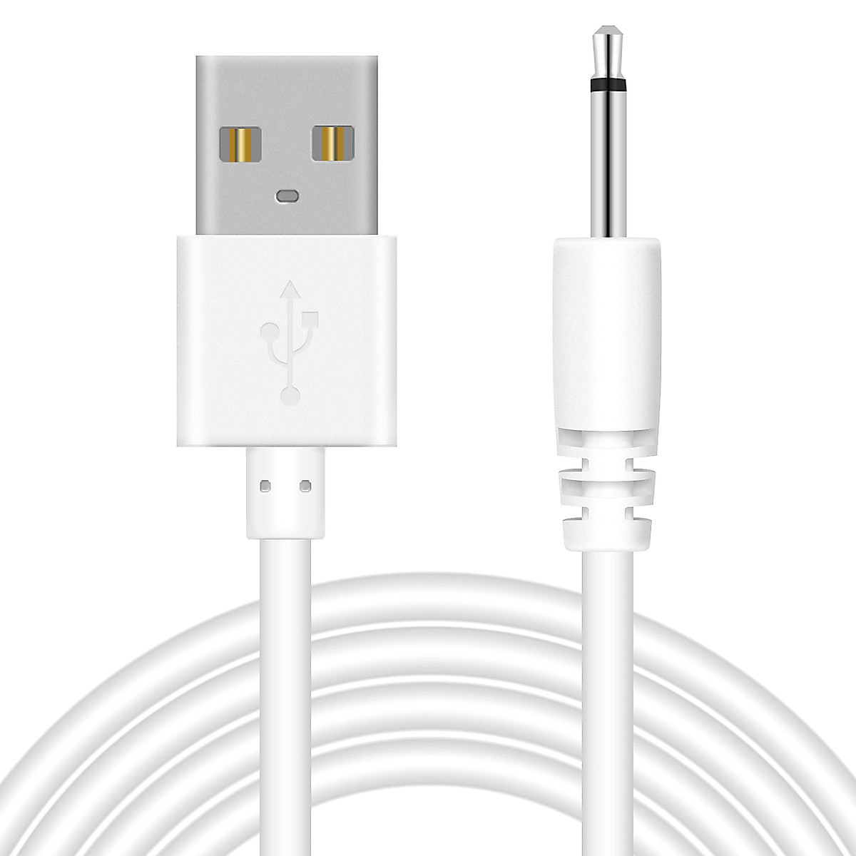 Bicmice 2.7Ft USB DC Charging Cable 2.5mm DC Charger Cord Fast Charging Replacement Cable