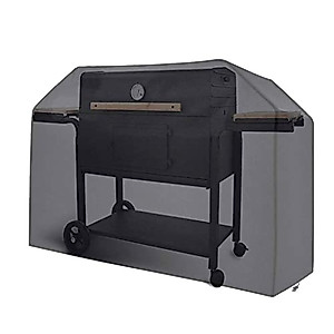 BBQ Cover Heavy Duty Waterproof Grill Protector UV Resistant Barbecue Cover for Outdoor Cover Garden Furniture Winterized Garden Furniture Cover Table Cover Garden Furniture 145x61x117cm