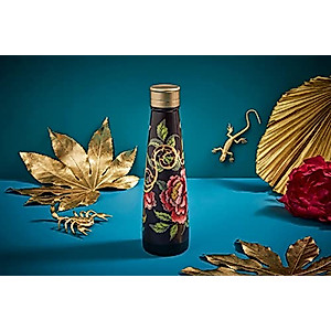 Spode Creatures of Curiosity Insulated Water Bottle | Stainless Steel Reusable Water Bottle for School, Gym, Sports, and Travel | Leak Proof Lid | Keeps Cold and Hot for 12 Hours | 15-Ounces