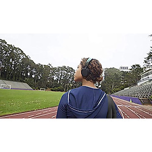 Plantronics BackBeat FIT 500 On-Ear Sport Headphones, Wireless Headphones with Sweat-Resistant Nano-Coating Technology by P2i, Teal (Renewed)