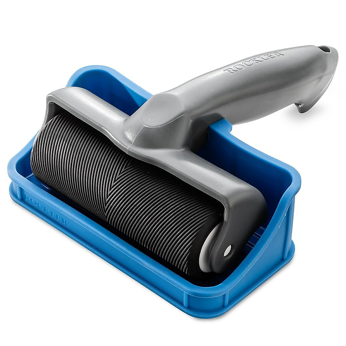 5” Wood Glue Roller–Thermoplastic Rubber Roller w/Silicone Rest &ABS Handle –Detachable Glue Applicator Roller for Easy Cleaning & Storage -Woodworking Roller for Butcher Blocks, Workbench Tops &More