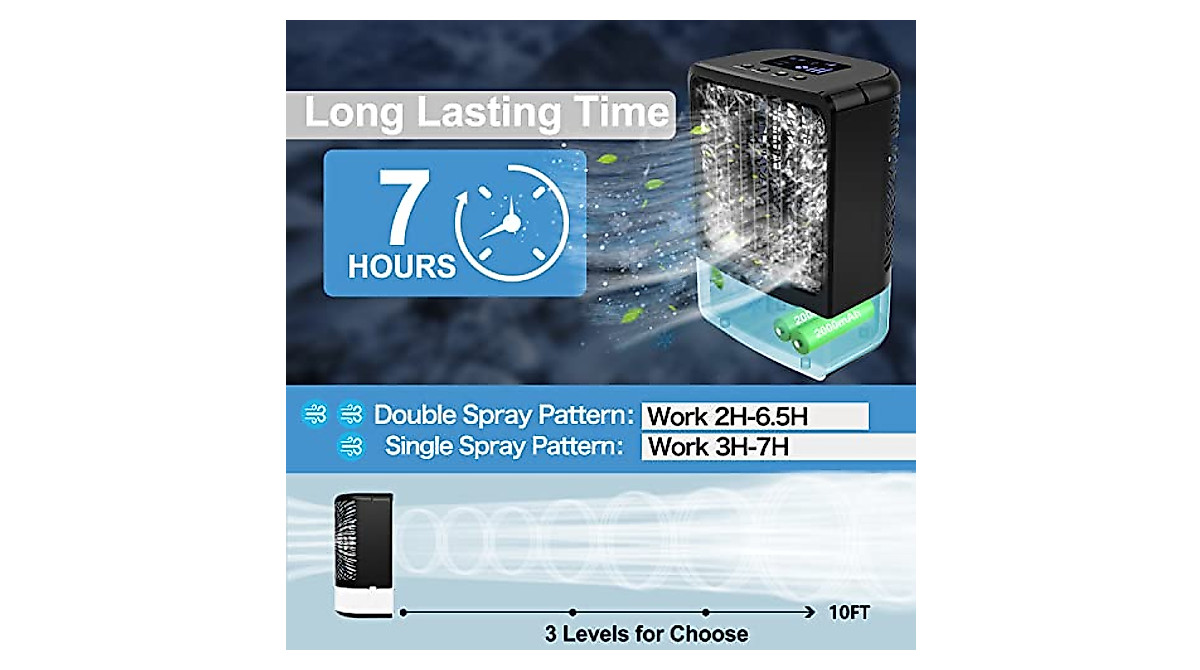 Portable Mini Air Conditioner - Cool Anywhere Anytime