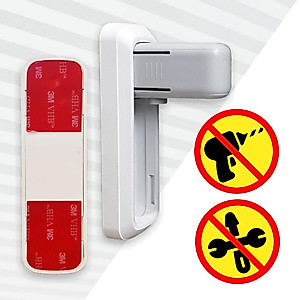 Heart of Tafiti Door Lever Safety Lock, Child Safety, Kids Toddler Proof 2 Pack