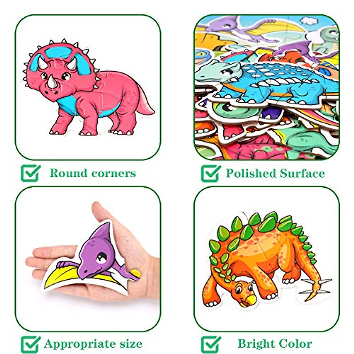 Dinosaur Puzzles for Kids