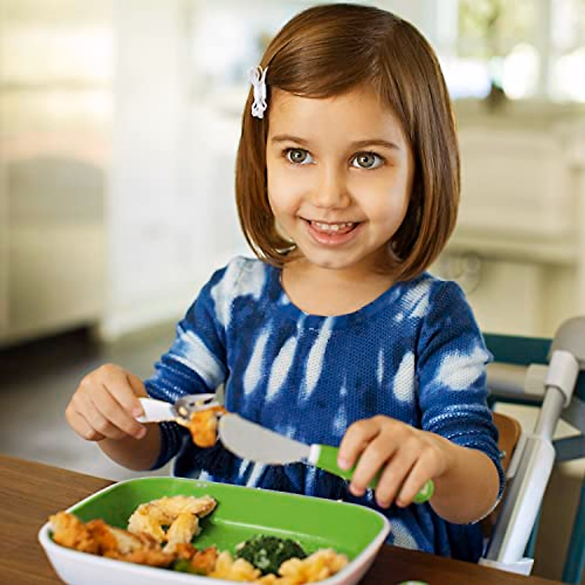 Munchkin® Splash™ Toddler Plate, Green