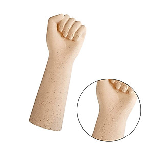 VICASKY Ceramic Flower Planters Hand Shape Vase Garden Pots Containers Desktop Sculpture Decor for Home Office Beige