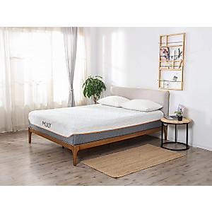 MLILY Fusion Supreme King Memory Foam Hybrid Mattress 11.5 Inch, Gel Cooling Mattress Bed in a Box Made in USA,CertiPUR-US Certified Mattress for Back Pain Relief 76"x80"x11.5"