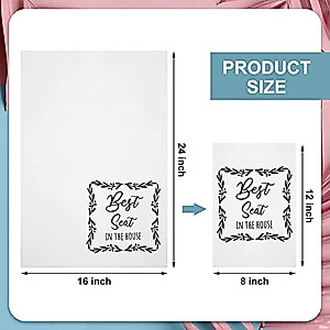 4 Pieces Funny Hand Towel with Sayings Decorative Kitchen Towels Rustic Bath Hand Towels for Bathroom Kitchen Farmhouse Restroom, 16 x 24 Inch