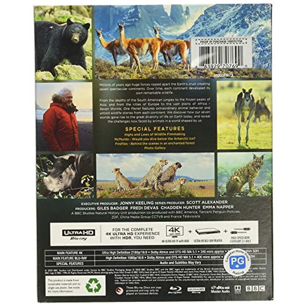 Seven Worlds, One Planet (BD/4kUHD Combo)
