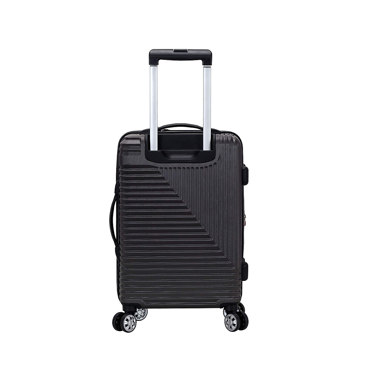 Rockland Star Trail Hardside Spinner Wheel Luggage, Grey, Carry-On 20-Inch