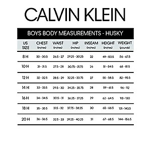 Calvin Klein Boys' Long Sleeve Sateen Dress Shirt, Button-down Style With Buttoned Cuffs & Shirttail Hem, Dark Blue, 6