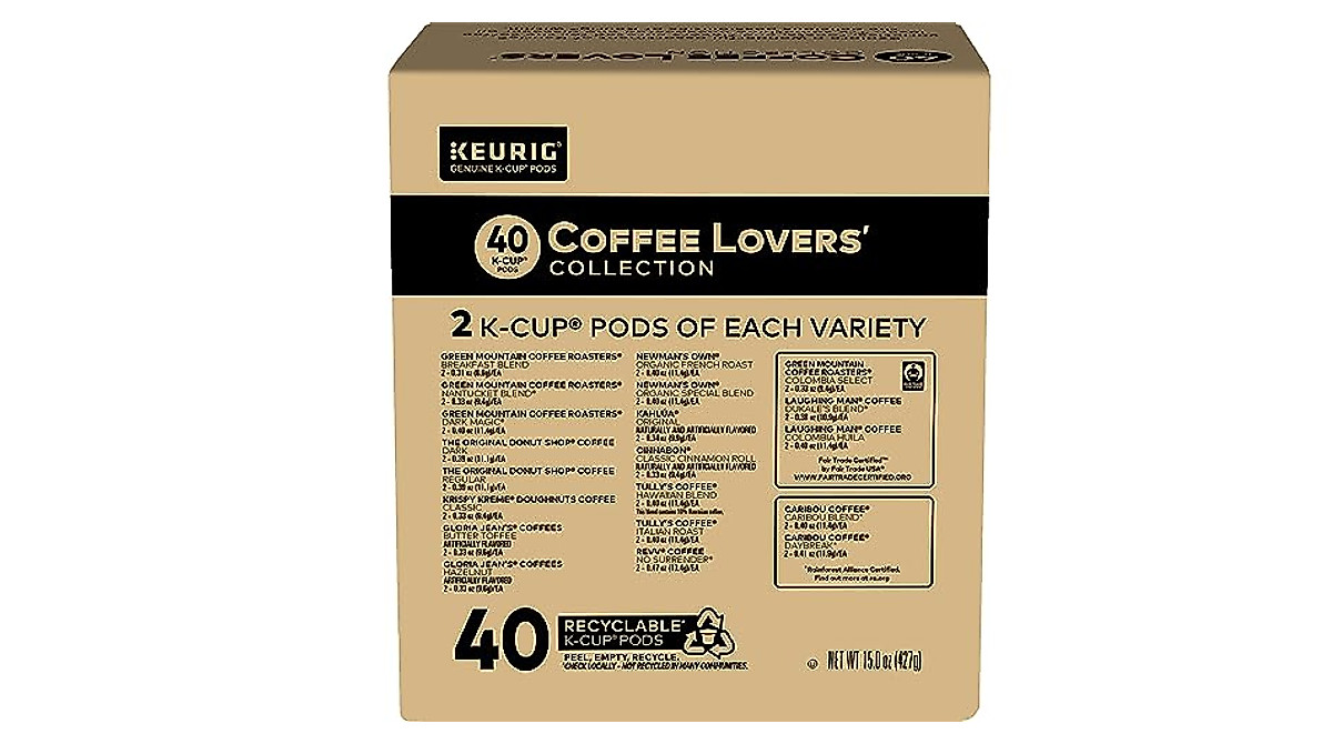 Keurig Coffee Lovers' Collection - 40 K-Cup Variety Pack