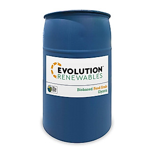 EVOLUTION RENEWABLES Glycerin – Food Grade (Drum 551 LBS)