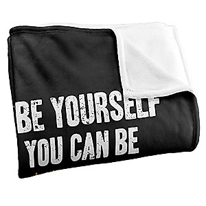 Batman Be Batman Silky Touch Super Soft Throw Blanket 36" x 58",Be Batman