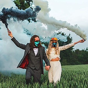 ShineWorld Halloween Mask Neon Mask led mask Scary Mask Light up Mask Cosplay Mask Lights up for Halloween Festival Party (Blood Teeth)