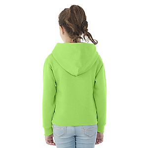Jerzees 996Y Youth NuBlend Hooded Pullover Sweatshirt, Scuba Blue, Small