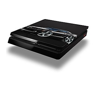 Vinyl Decal Skin Wrap compatible with Sony PlayStation 4 Slim Console 2010 Camaro RS Black (PS4 NOT INCLUDED)