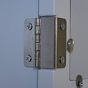 lvssiao Bathroom Wall Mirror Medicine Cabinet, Single Door Three Compartment Storage Bathroom Cabinet MDF Spray Paint White Bathroom Wall Cabinet, 18.90 x 6.50 x 23.63