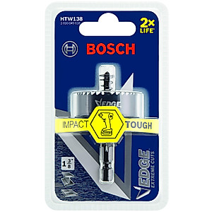 BOSCH HTW138 1-3/8 In. Thin-wall Hole Saw , Blue