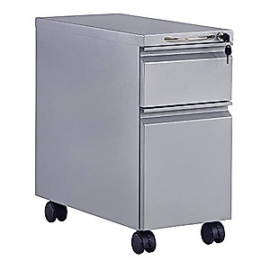 Safco Products Steel Pedestal Mini Pedstal, Gray,LDSPEDP5