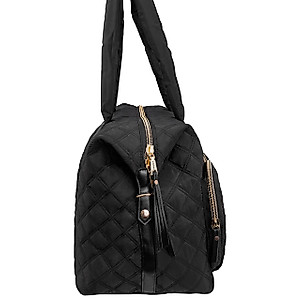 Joan & David Quilted Multi Compartment Travel Tote