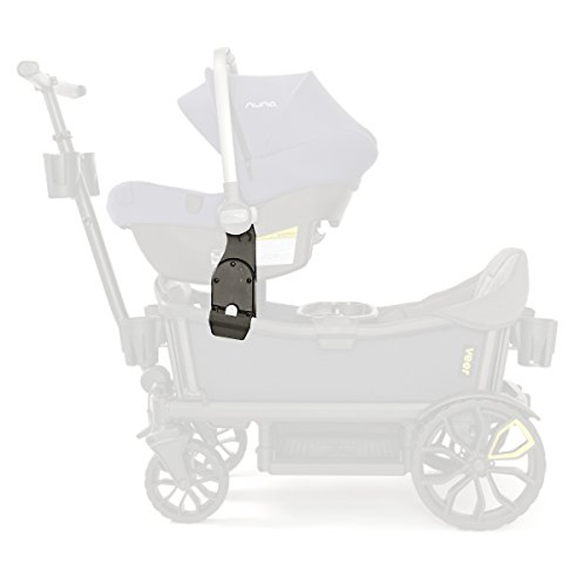 Infant Car Seat Adapter for Veer Cruiser (Nuna, Cybex, Maxi-COSI)