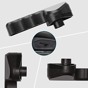 RDBS Black LH Drive Seat Adjustment Back Recliner Release Handle Compatible with Explorer 2002-2005 & Mountaineer 2002-2005, Adjuster Lever Handle Parchment Lever L2Z7862622AAB L2Z 7862622 AAB