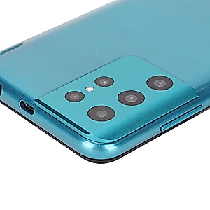 Yoidesu Unlocked Smartphones, S21 Ultra 6.1in 3G Dual SIM Unlocked Cell Phone, 1GB RAM + 8GB ROM, 5MP + 8MP Dual Camera, Face ID Android Phone with 2000mAh Battery(U.S. Plug)