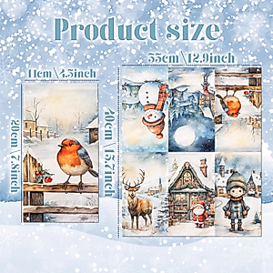 Winter Theme Napkins,40pcs Winter Wonderland Cocktail Napkins Snowman Winter Paper Napkins for Winter Christmas Holiday Bathroom Decorations