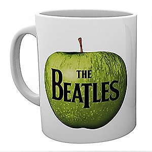 ABYSTYLE GBeye The Beatles Apple Ceramic Coffee Tea Mug 11 Oz. Music Artist Band Drinkware Home & Kitchen Essential Gift