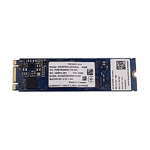 Solid State Drive SSS0L25100 8SSSS0L25100 Compatible Replacement Spare Part for Intel M10 MEMPEK1J016GAL 16GB M.2 2280 PCI-Express 3.0 x2 NVMe Optane Memory SSD