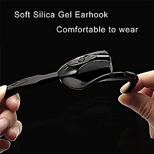 ZABBOW Scorpion Wireless Bluetooth Headset, Hanging Ear Bluetooth Earphone with Microphone, Standby Time 160 Hours, for Business Office Driving, Supports iPhone Android Phones