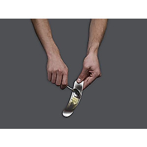 Joseph Joseph Garlic Rocker Crusher Mincer Press Dishwasher Safe, Stainless Steel