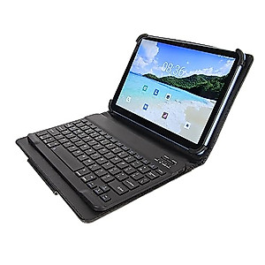Haofy 2 in 1 Tablet PC, 2 in 1 Tablet 4G Network 16MP Rear Camera 100-240V 8GB RAM 256GB ROM for Android 12 for Learning for Work (US Plug)