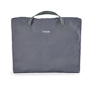 Kolcraft Healthy Lite Portable Lightweight Travel Infant and Baby Bassinet for Home or Travel, Secure and Comfortable for Newborn, Compact Fold - Gray