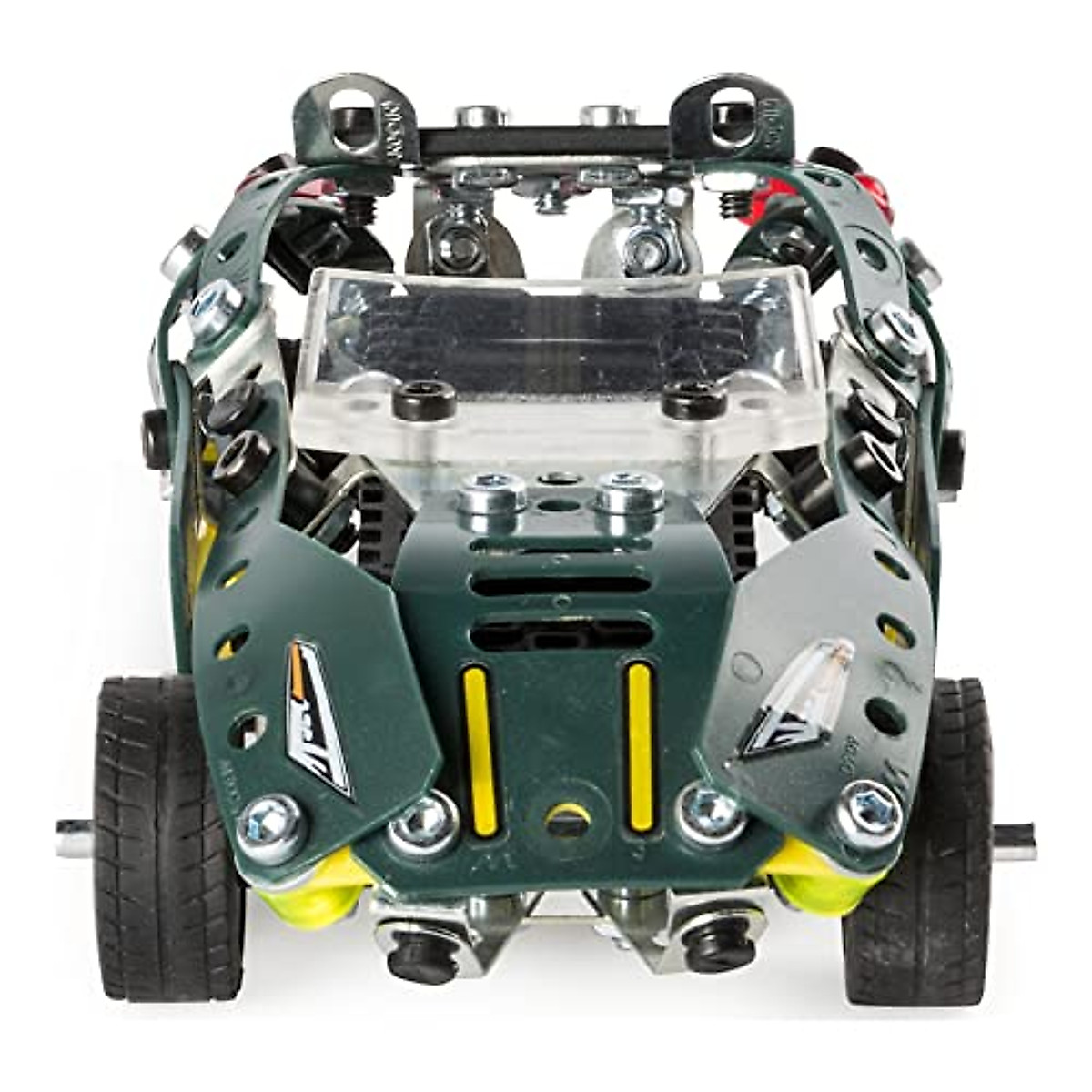 Meccano Erector Roadster 5-in-1 Building Kit, 174 Parts, STEM Engineering Education Toy for Ages 8 and Up