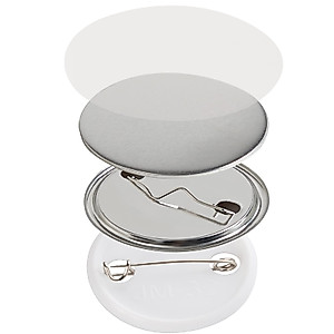 VEVOR Pin Back Button Parts for Button Maker Machine (32mm)