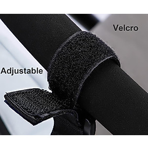 Valleycomfy Universal Stroller Organizer-Parent Console with Insulated Cup Holders-Stroller Caddy with Adjustable Straps Fit For Most Stroller, Zebra