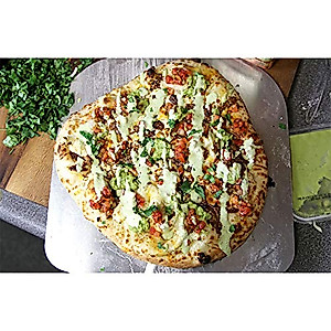 Blackstone 1574 Pizza Peel, Lightweight Aluminum with Wood Handle for any Outdoor or Indoor Pizza Oven