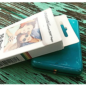 Zink Polaroid ZIP Wireless Mobile Photo Mini Printer (Blue) Compatible w/ iOS & Android, NFC & Bluetooth Devices